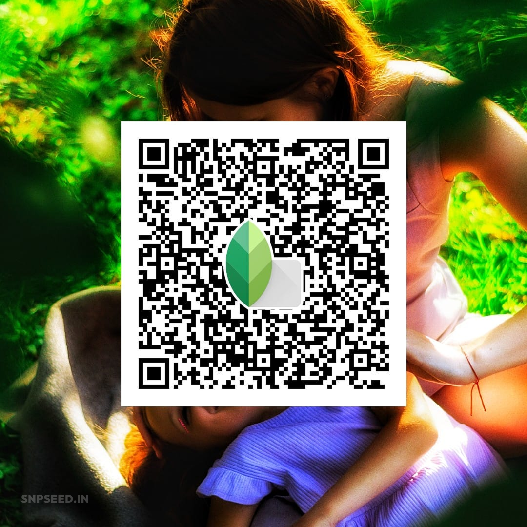 Snapseed QR Code - Edit with Presets Magic | SnpSeed